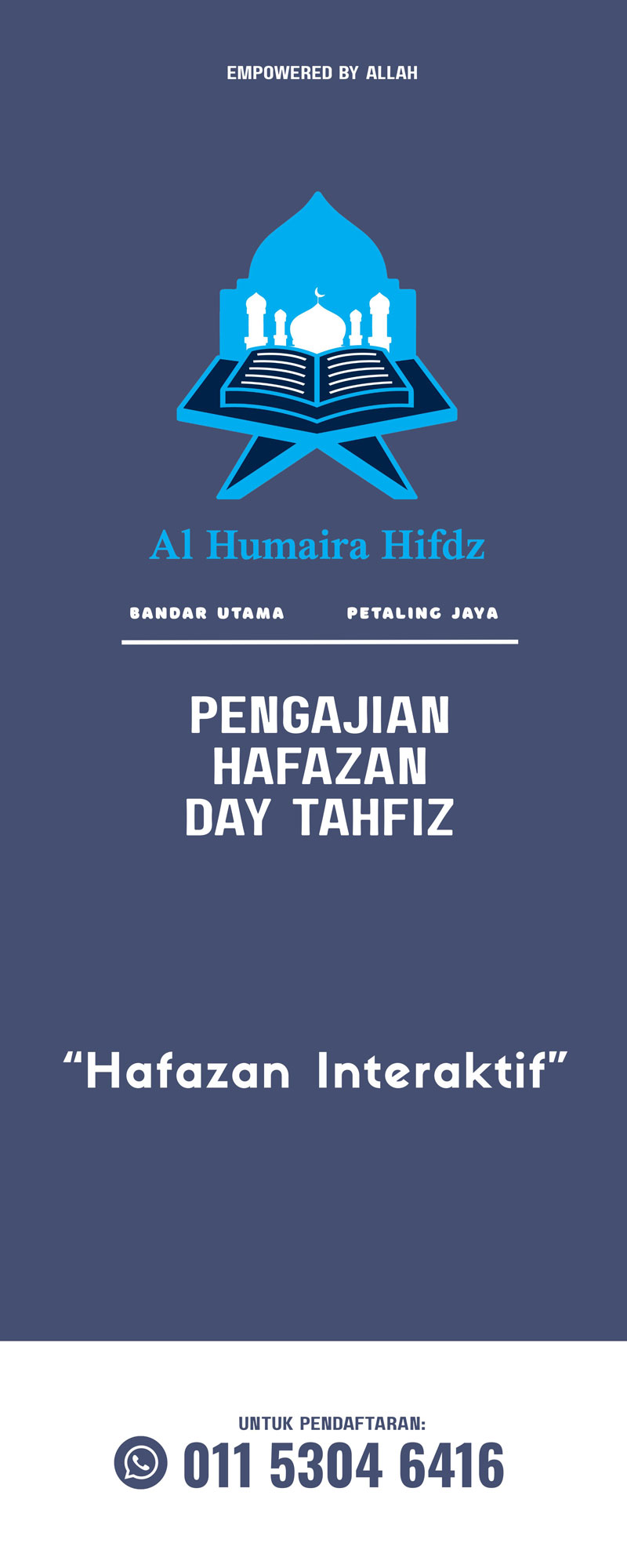 Pengajian Hafazan Interaktif Al Humaira Hifdz – Journal PLAS